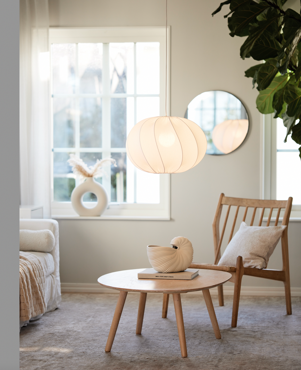 Valgusti Olivia Twist valge 50cm – TAKARA NORD