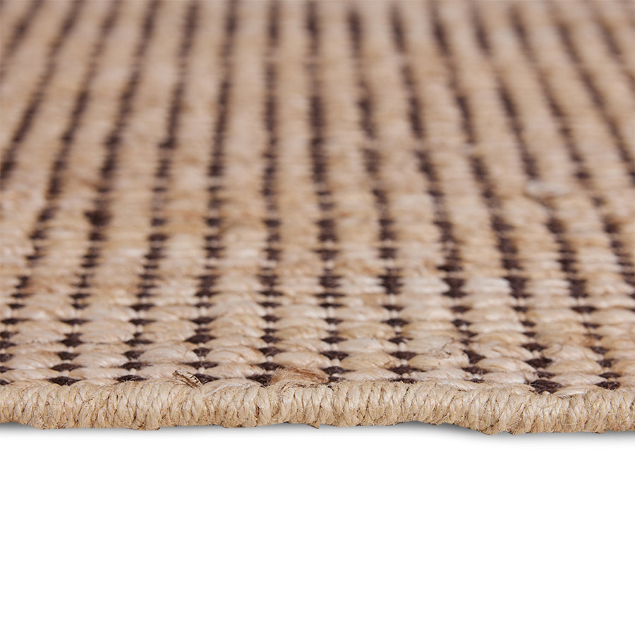 Jute rug Rustic 200x200 – TAKARA NORD